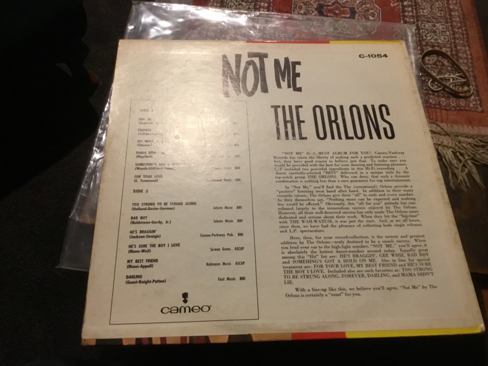 The Orlons not me Orig 1963 |﻿ Vinyl, CD, and Blu-ray