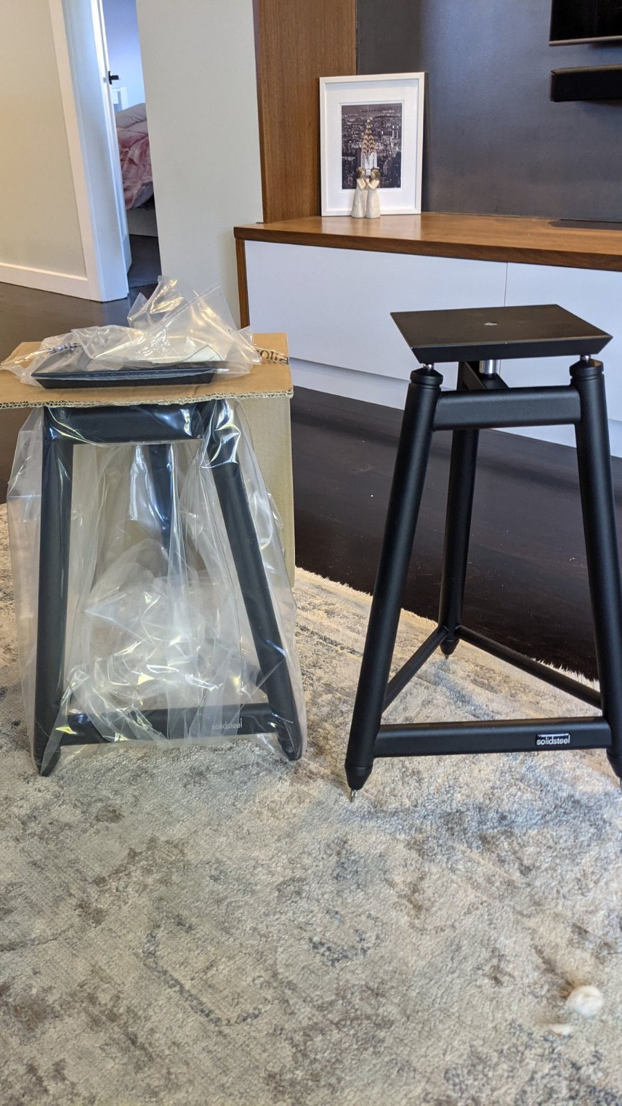 SOLD: FS: Solidsteel SS-5 Speaker Stands |﻿ Stereo, Home Cinema ...