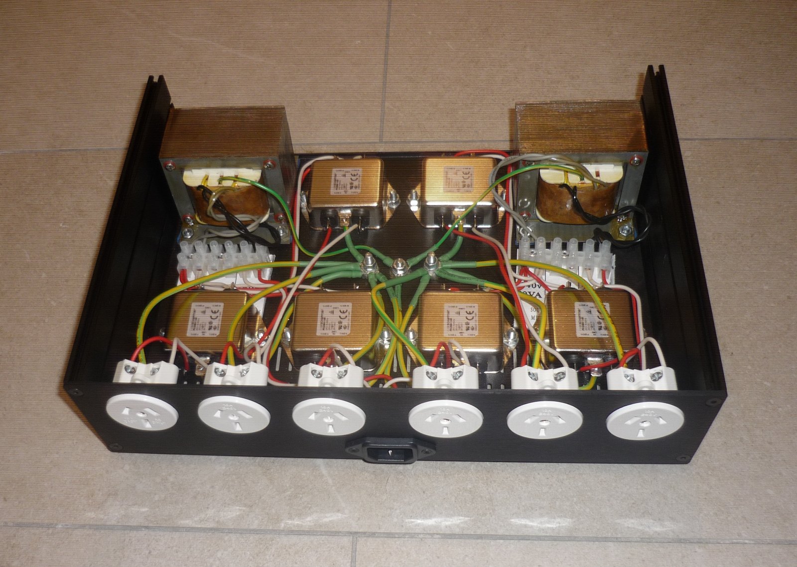 A 6-way isotran / hash filter for 6x Meanwell SMPSes - DIY Audio ...