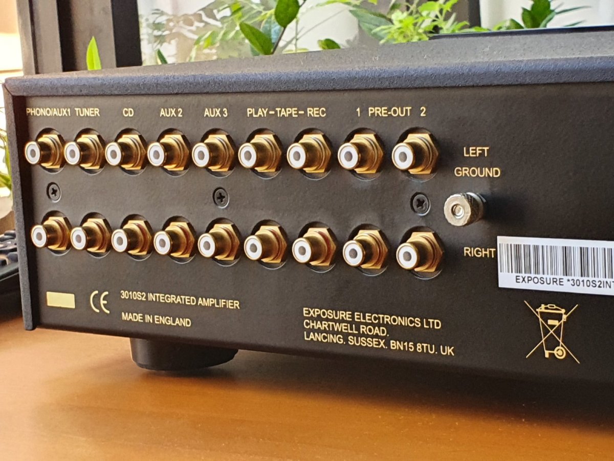 SOLD: FS EXPOSURE 3010S2 INTEGRATED AMPLIFIER AND PREAMPLIFIER - Stereo ...