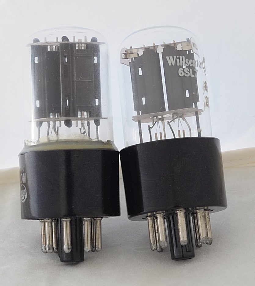 Help Identify these tube - 6SN7 or 6SL7 - To be used in Willsenton R8 ...
