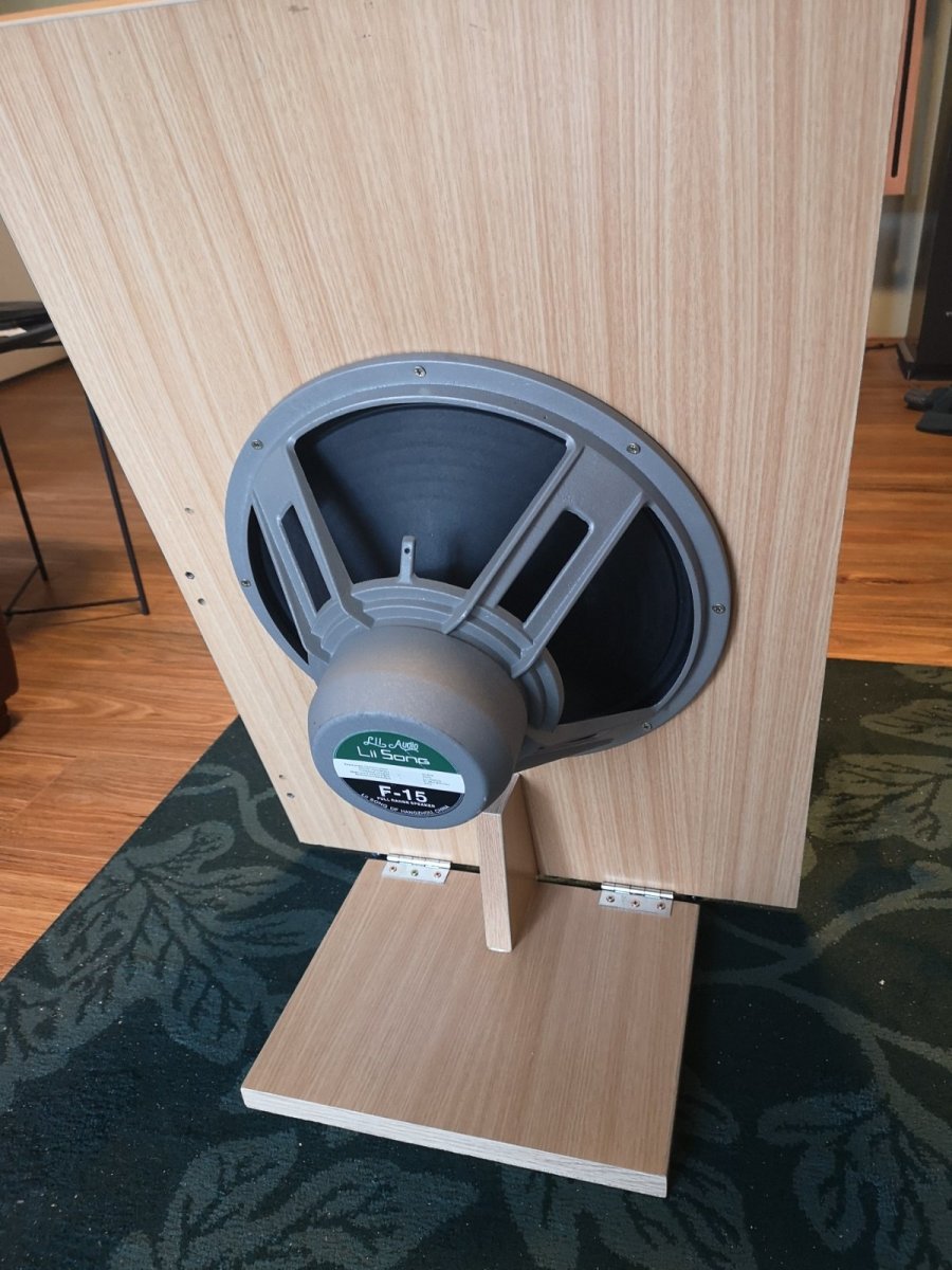 Lii Audio F15 open baffle pics - DIY Audio Projects - StereoNET