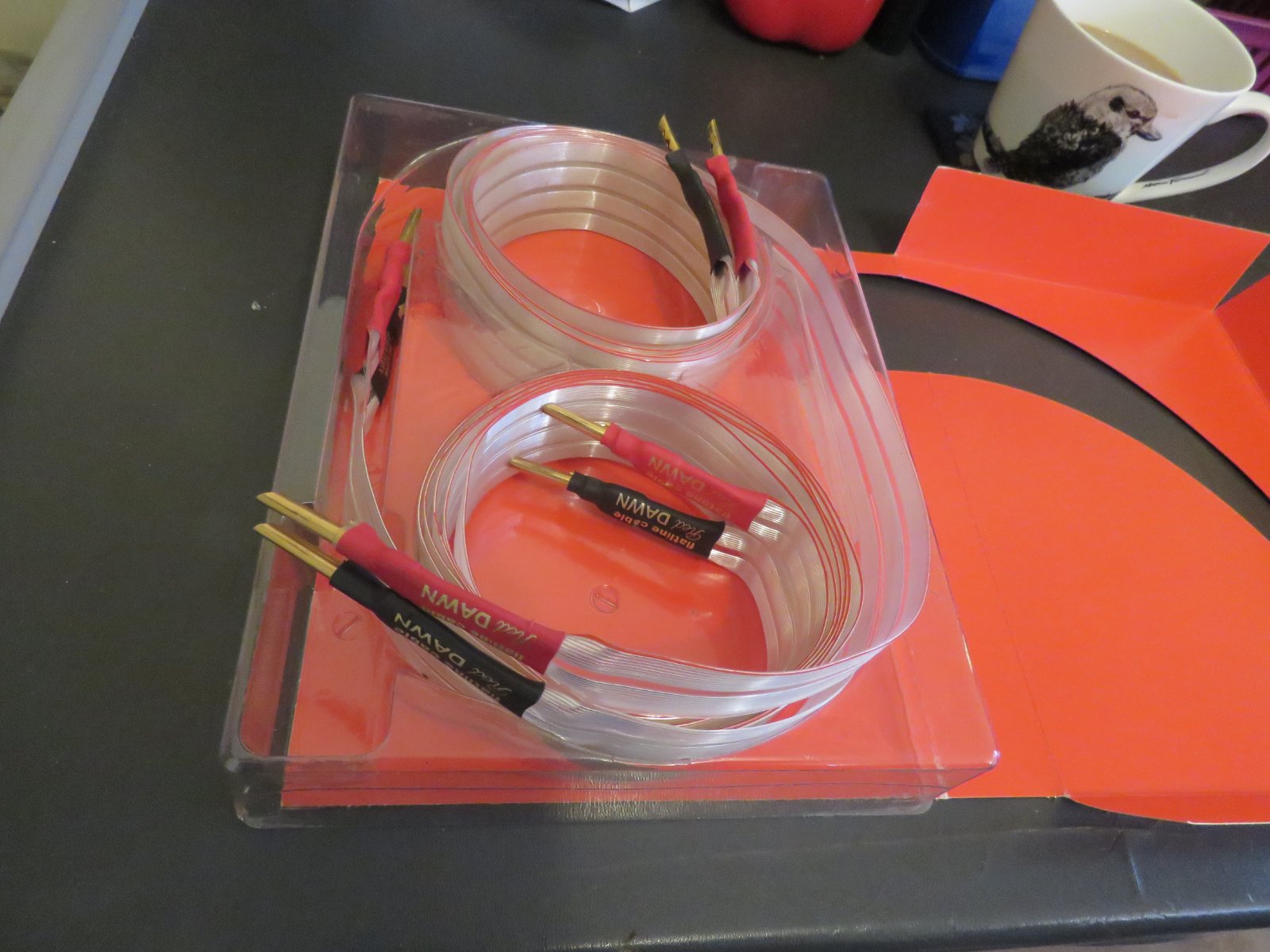 FS: Nordost Original Flatline Red Dawn Loudspeaker Cable x 2 Metres ...