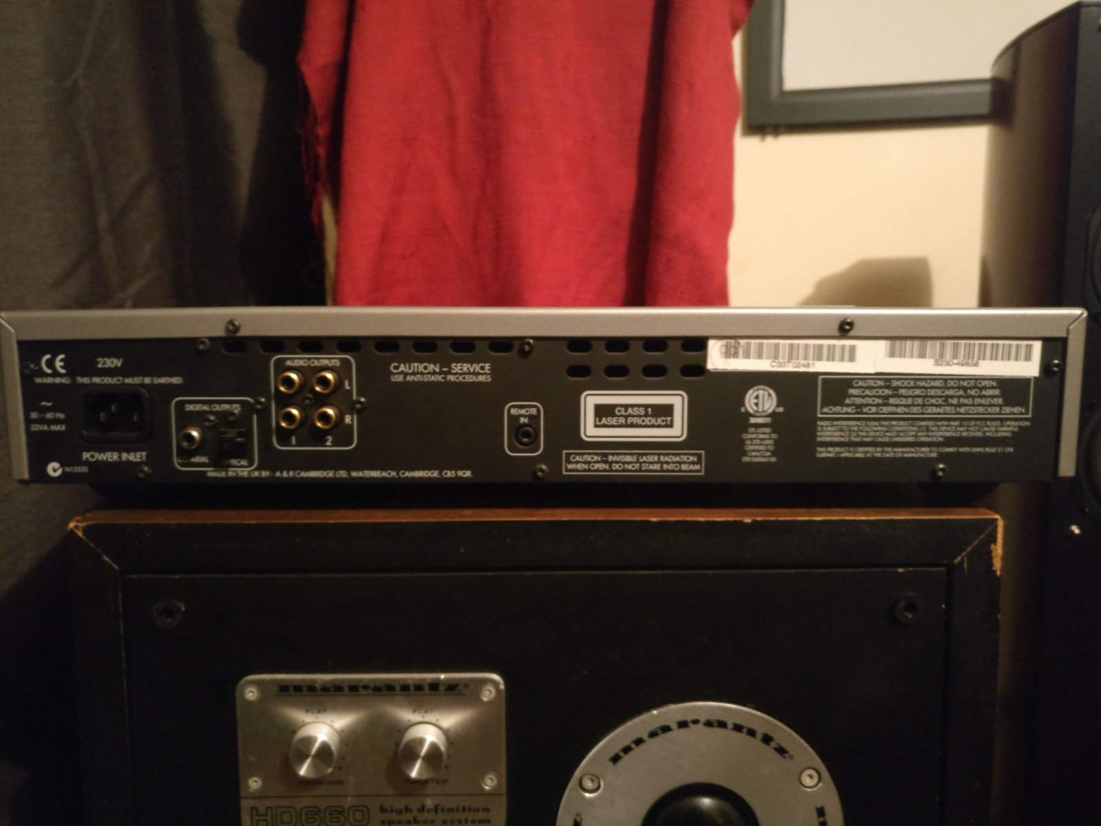 SOLD: FS: ARCAM FMJ CD33 CD PLAYER - Stereo, Home Cinema, Headphones Components - StereoNET