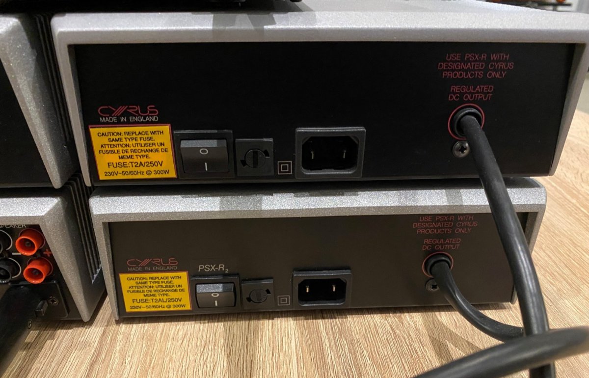 FS: Cyrus Stack - CYRUS: 82 DAC QX, CYRUS: PSX-R2, CYRUS: PSX-R, CYRUS ...