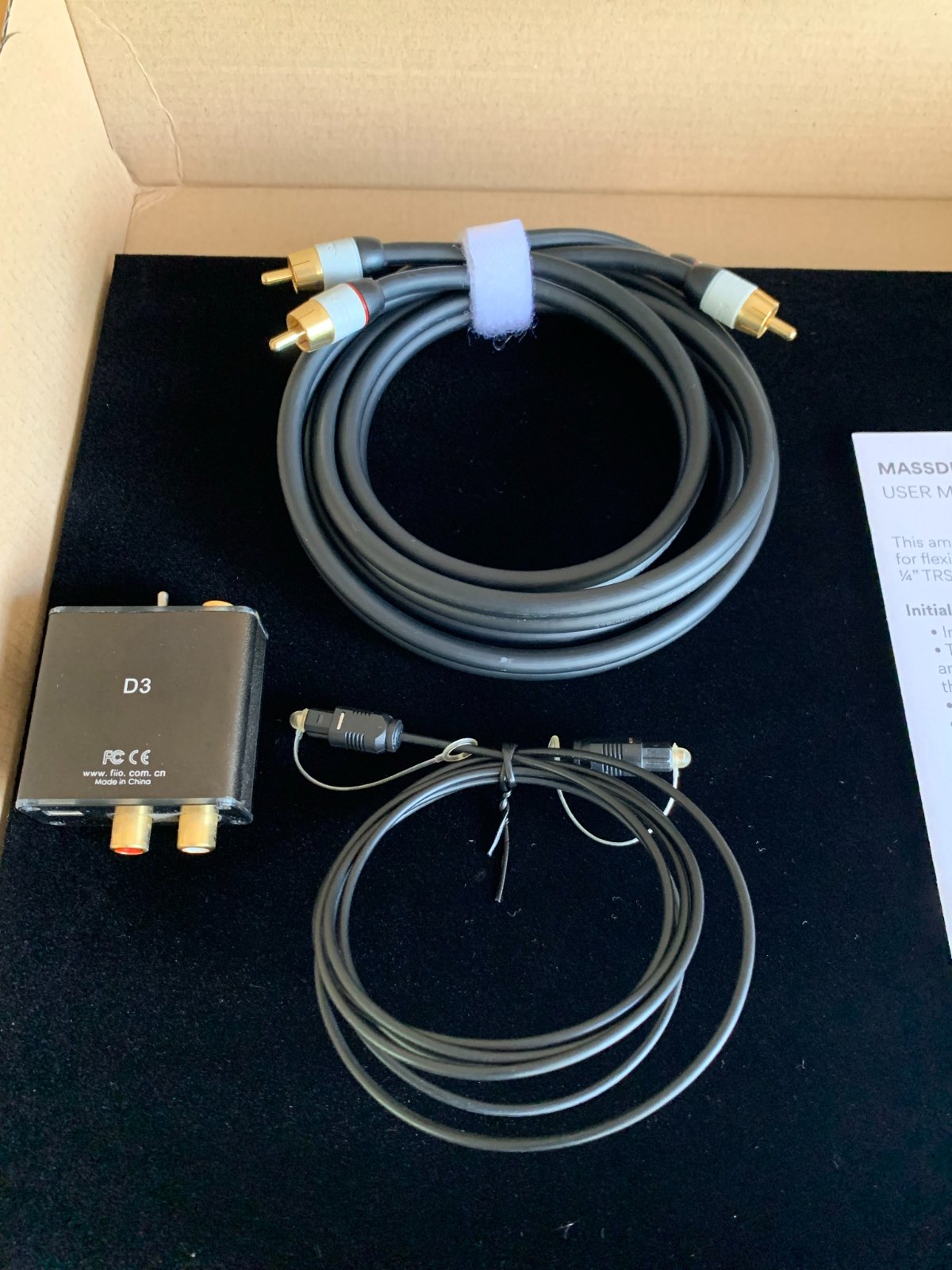 SOLD: FS: Massdrop x Alex Cavalli CTH Headphone Amp + Fiio D3 DAC ...