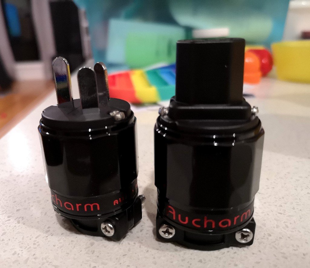 SOLD: FS: High Quality Rhodium AU IEC Power Plugs - Hi-Fi and Cinema ...