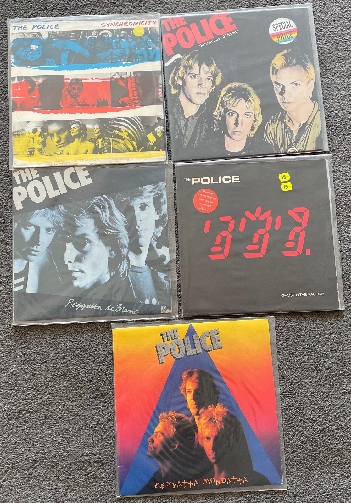 FS: The Police collection |﻿ Vinyl, CD, and Blu-ray