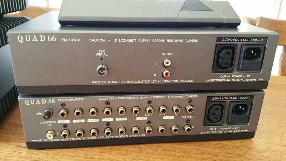 FS: Quad 66 Pre/Tuner & Quad 606 Mk2 Power Amps - Stereo, Home Cinema ...