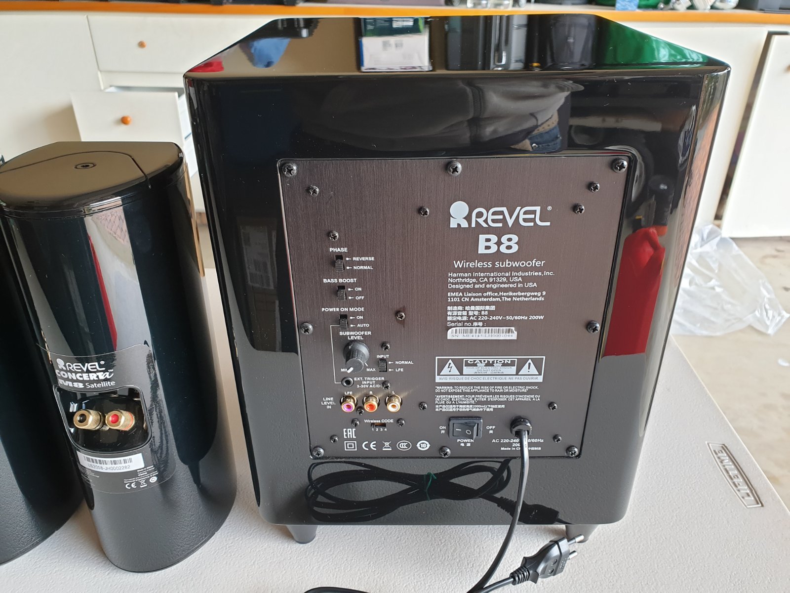 SOLD: FS: Revel M8 5.1 Home Theatre Speakers - Stereo, Home Cinema ...