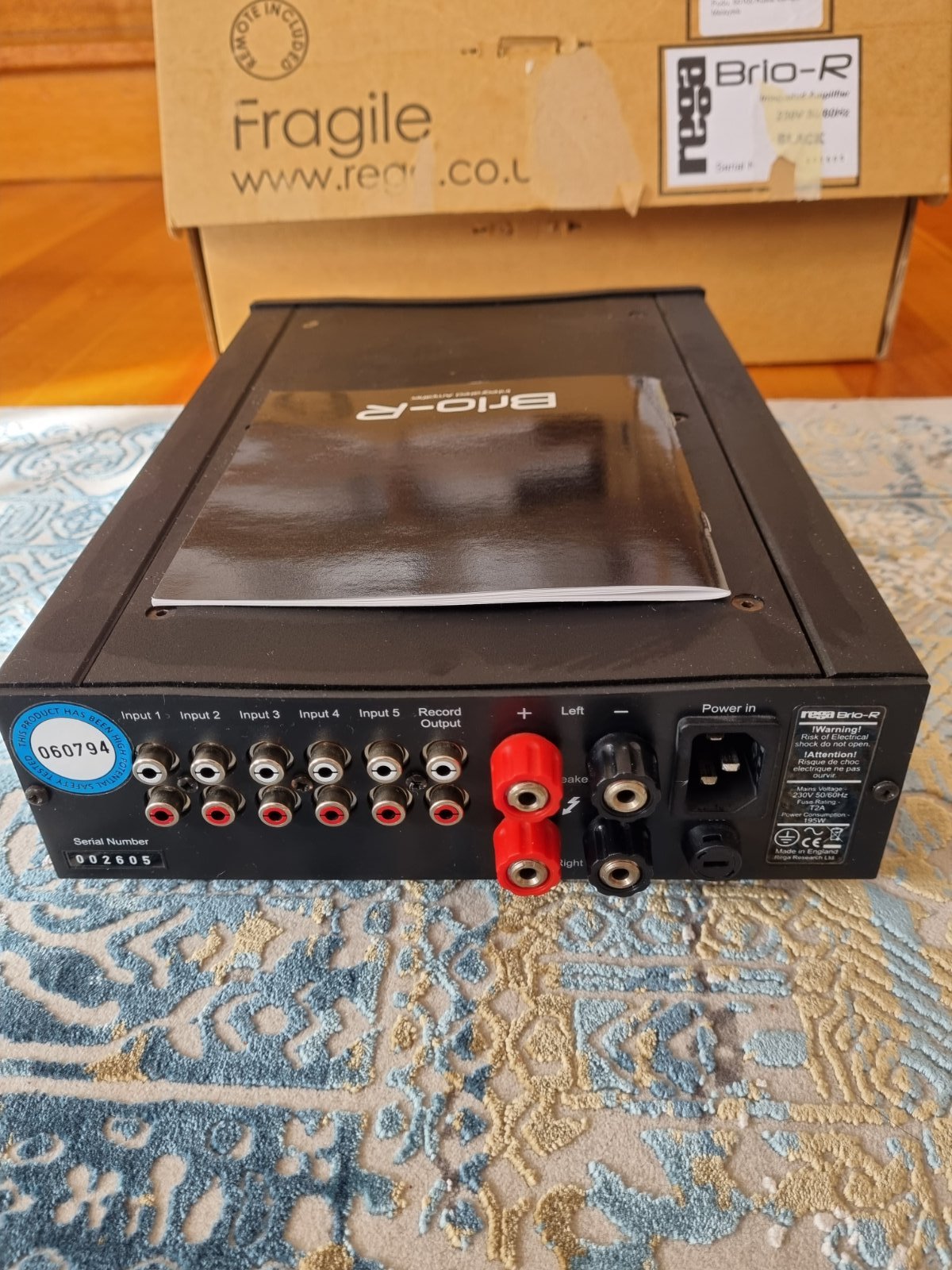 SOLD: FS: Rega Brio-R Integrated Amp - Stereo, Home Cinema, Headphones ...