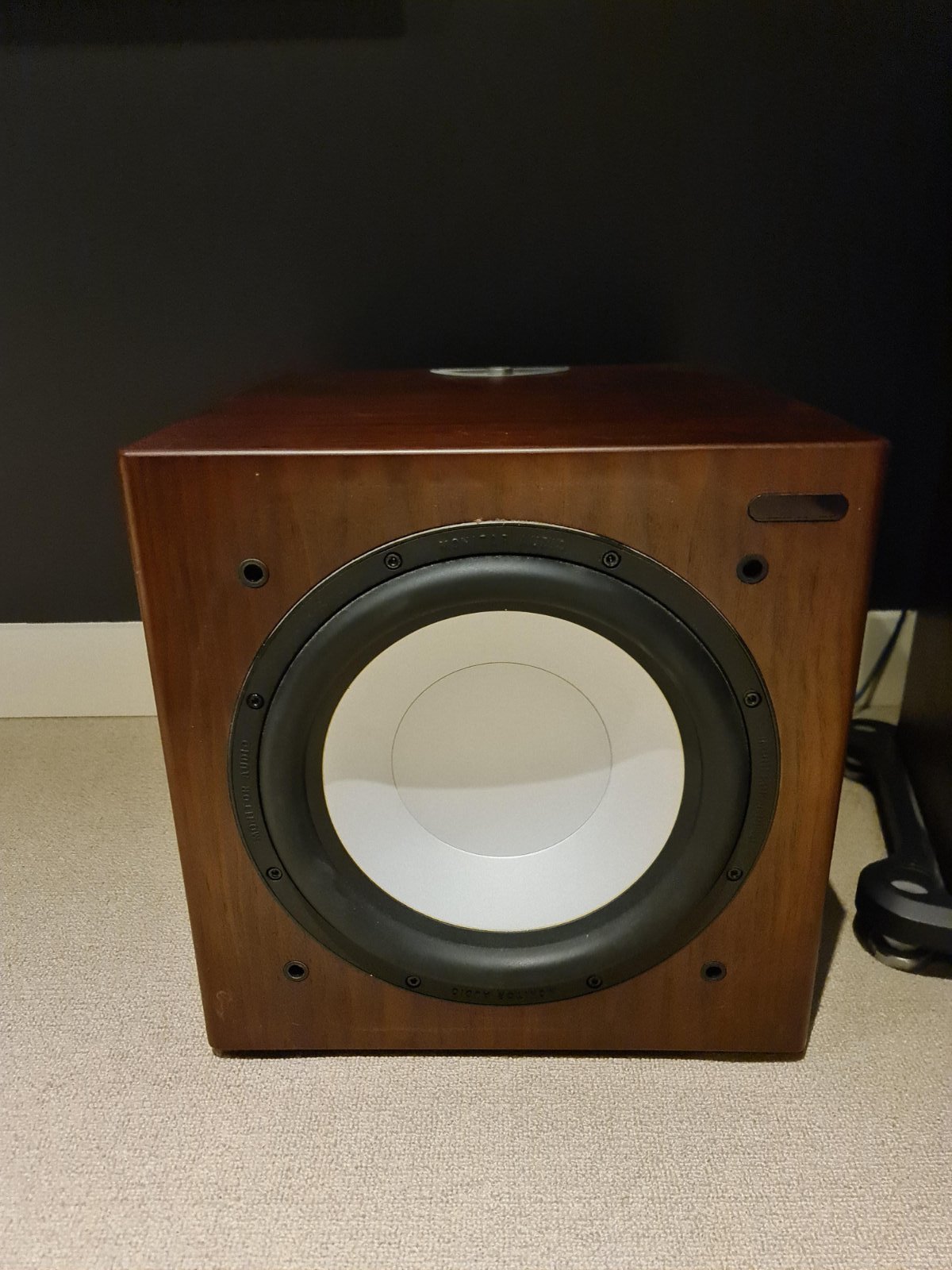 FS: Monitor Audio Gold Series Subwoofer in Walnut |﻿ Stereo, Home ...