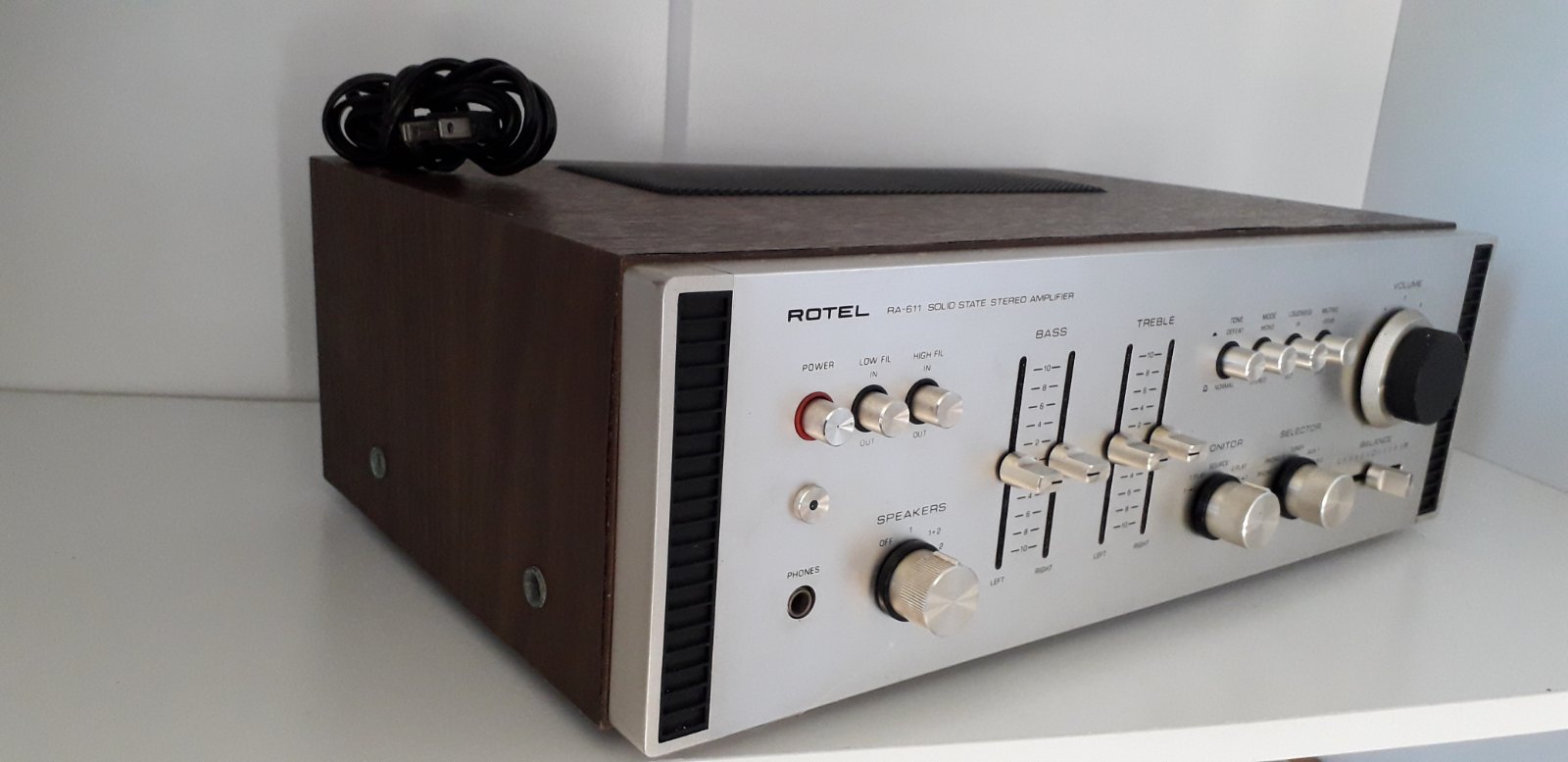 FS: Vintage Rotel RA-611 integrated amplifier - Stereo, Home Cinema ...