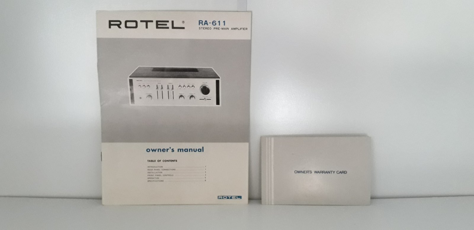 FS: Vintage Rotel RA-611 integrated amplifier - Stereo, Home Cinema ...