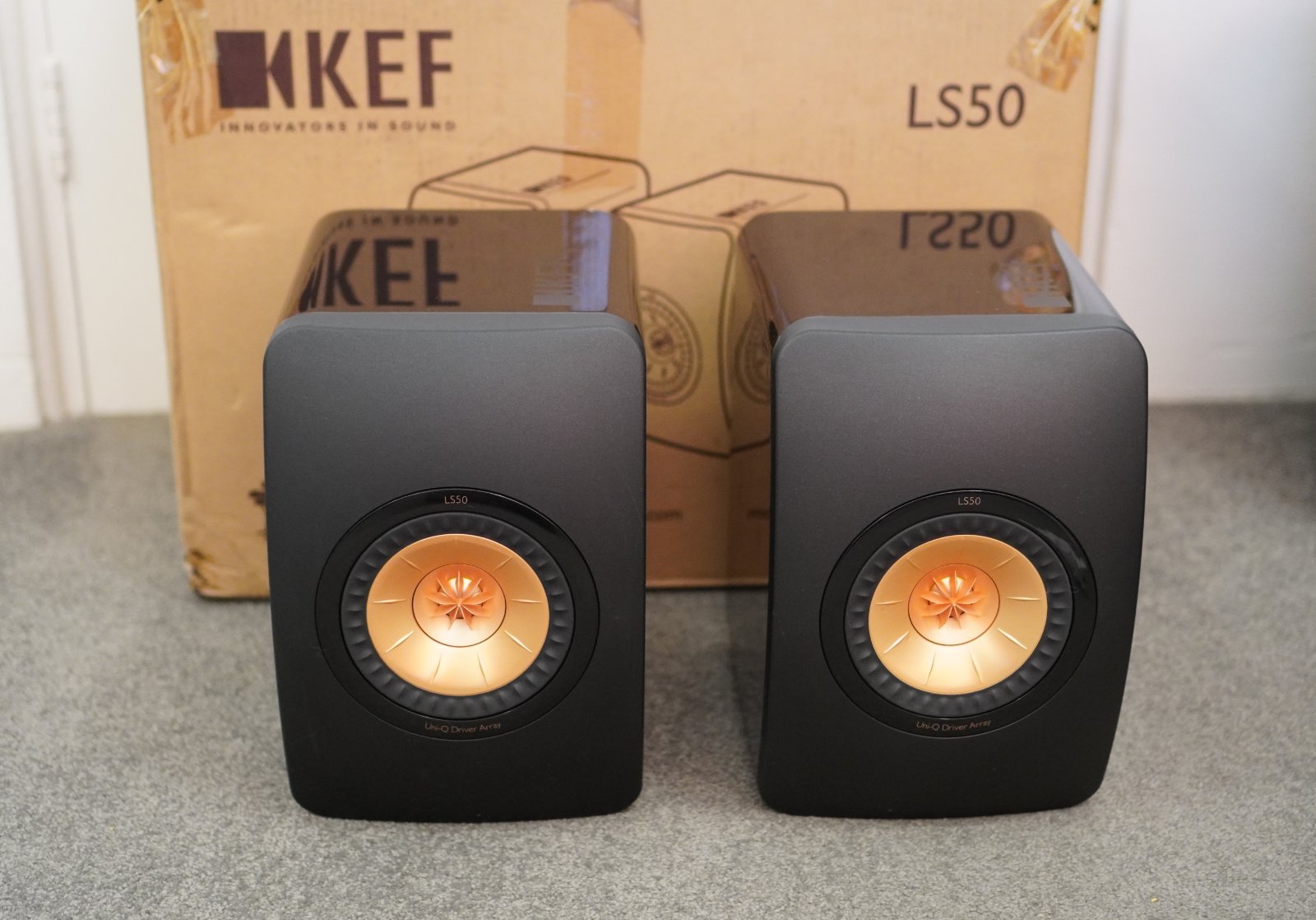 SOLD: SOLD: FS/FT: KEF LS50 (passive) speakers - Stereo, Home Cinema ...