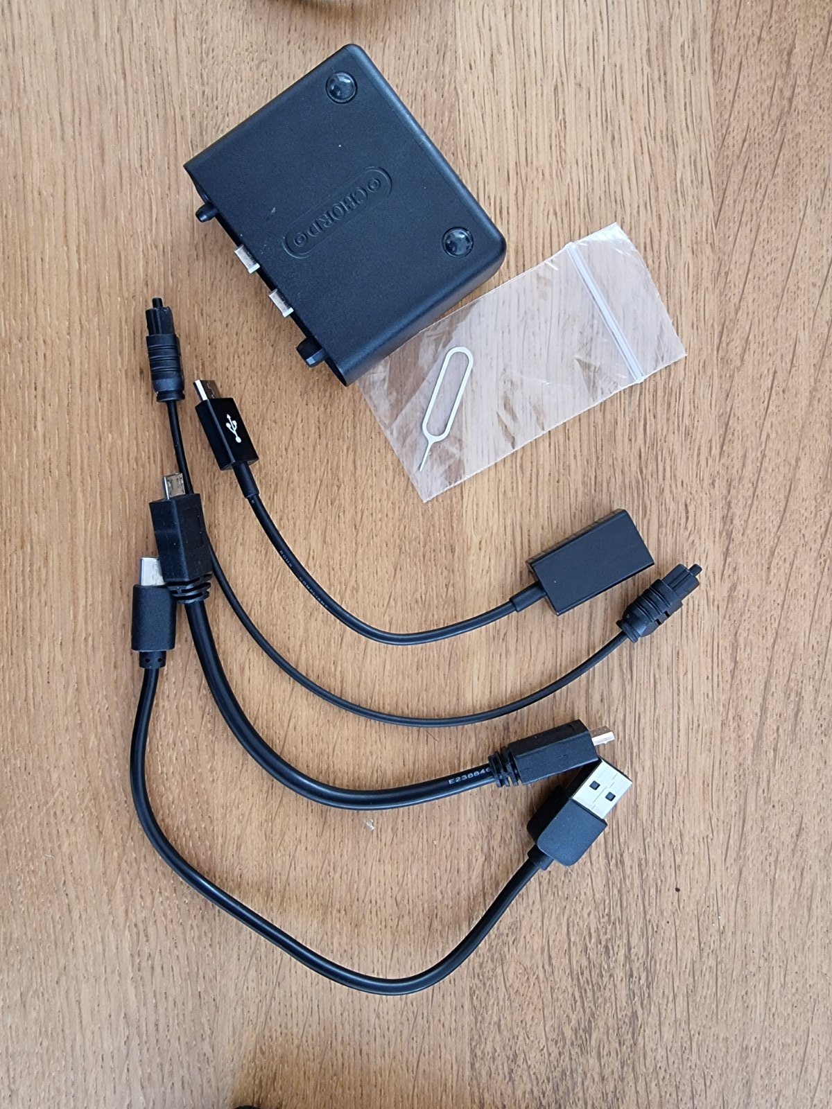 Chord Mojo & Poly with case USB adapter and assorted connection cables ...