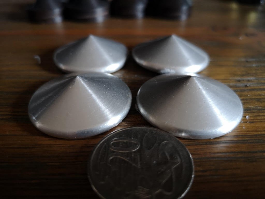 FS: Acoustic Cones x 4 pcs - Set B - Hi-Fi and Cinema Cables ...