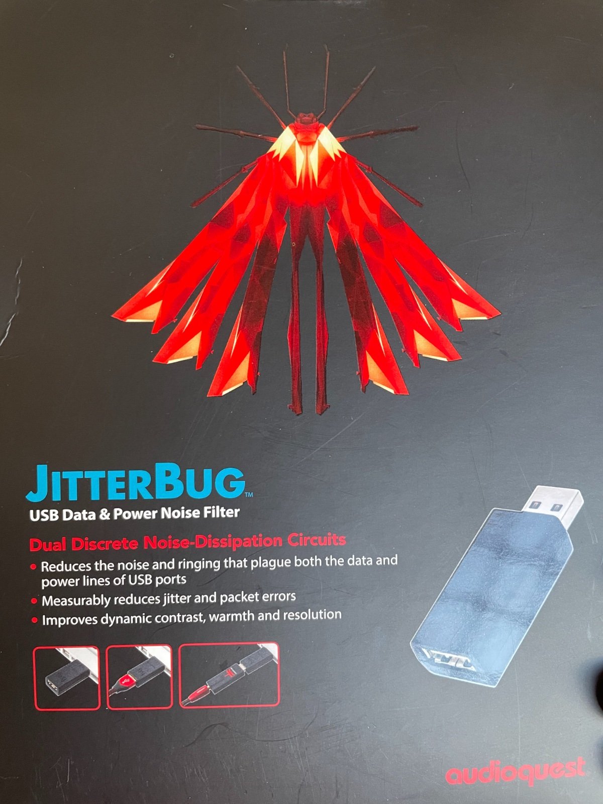 SOLD: FS: Audioquest Jitter bug USB noise filter |﻿ Hi-Fi and Cinema ...