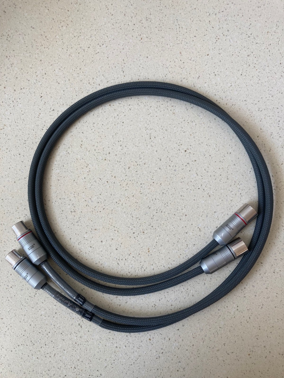 SOLD: Aurealis AgS Solid Silver balanced interconnect cable - Hi-Fi and ...