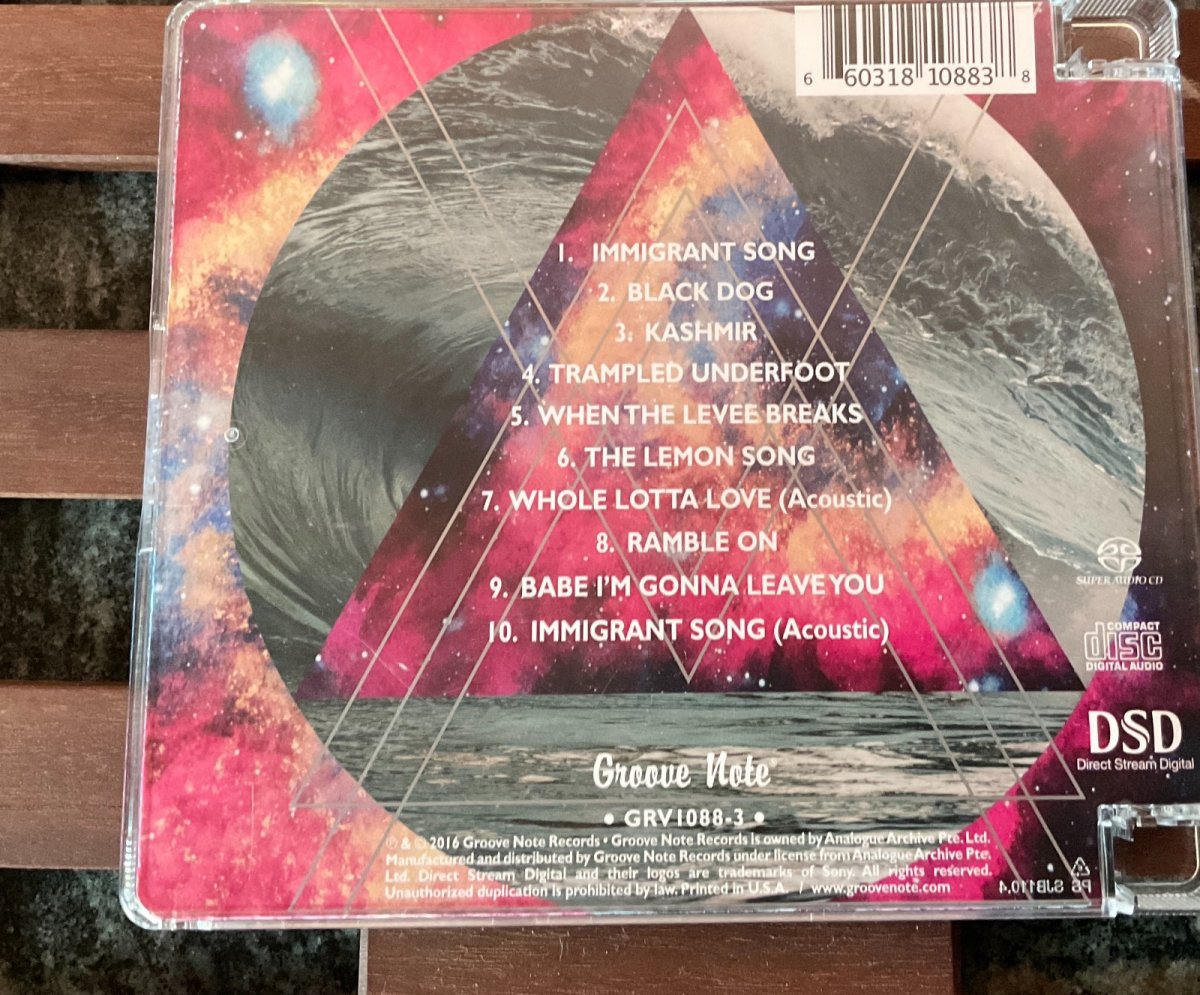 SOLD: FS: Vanessa Fernandez "When the Levee Breaks" Groove Note Hybrid Stereo SACD (SOLD PENDING ...