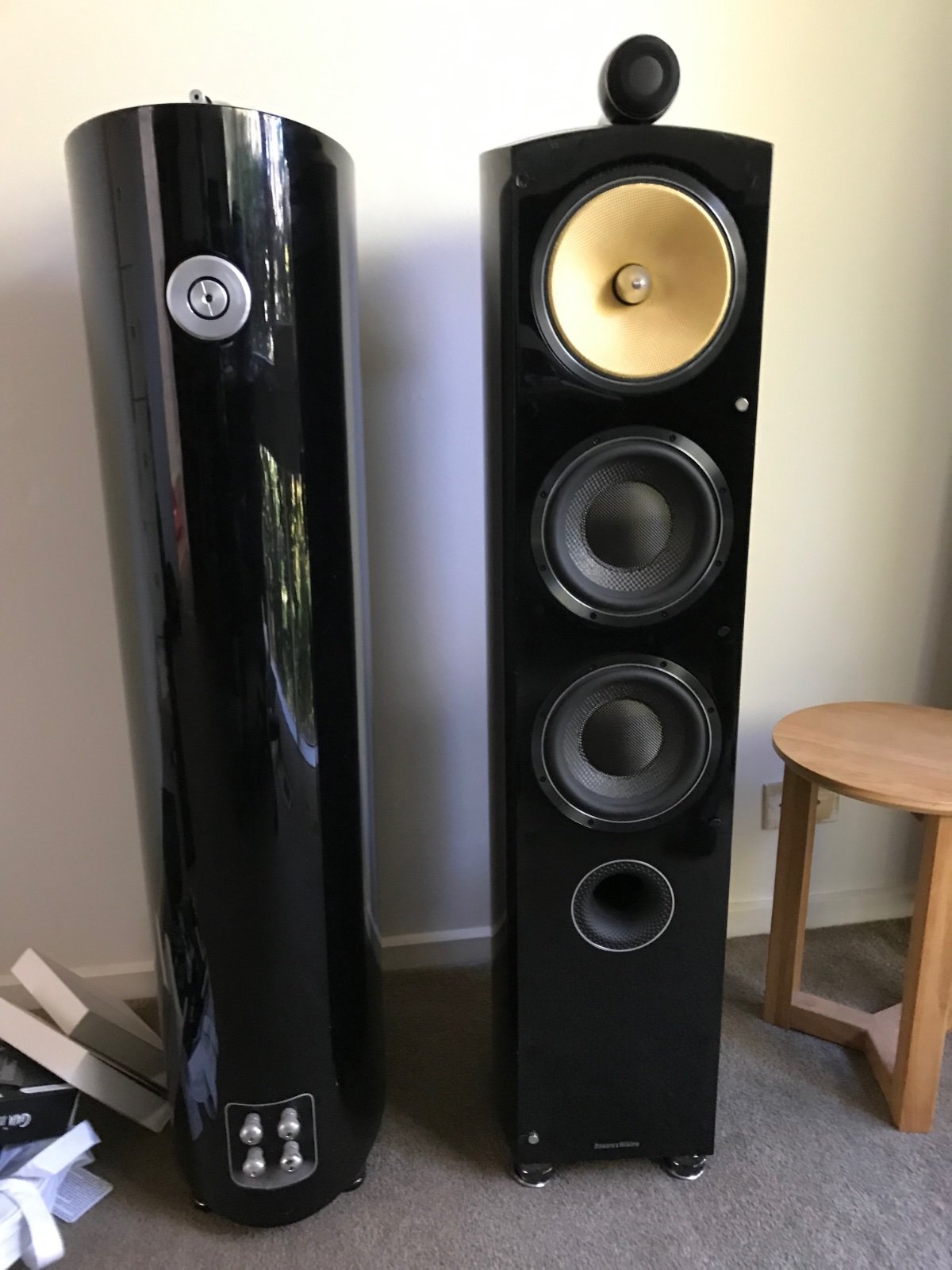 Bowers and Wilkins 804d Series 2 - gloss black - Stereo, Home Cinema ...