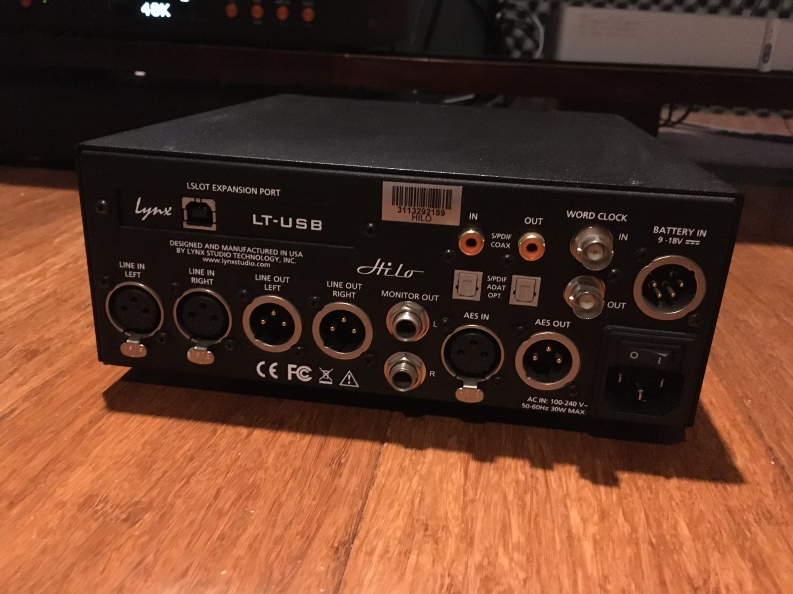 FS: Lynx Hilo DAC (and ADC) - Stereo, Home Cinema, Headphones ...