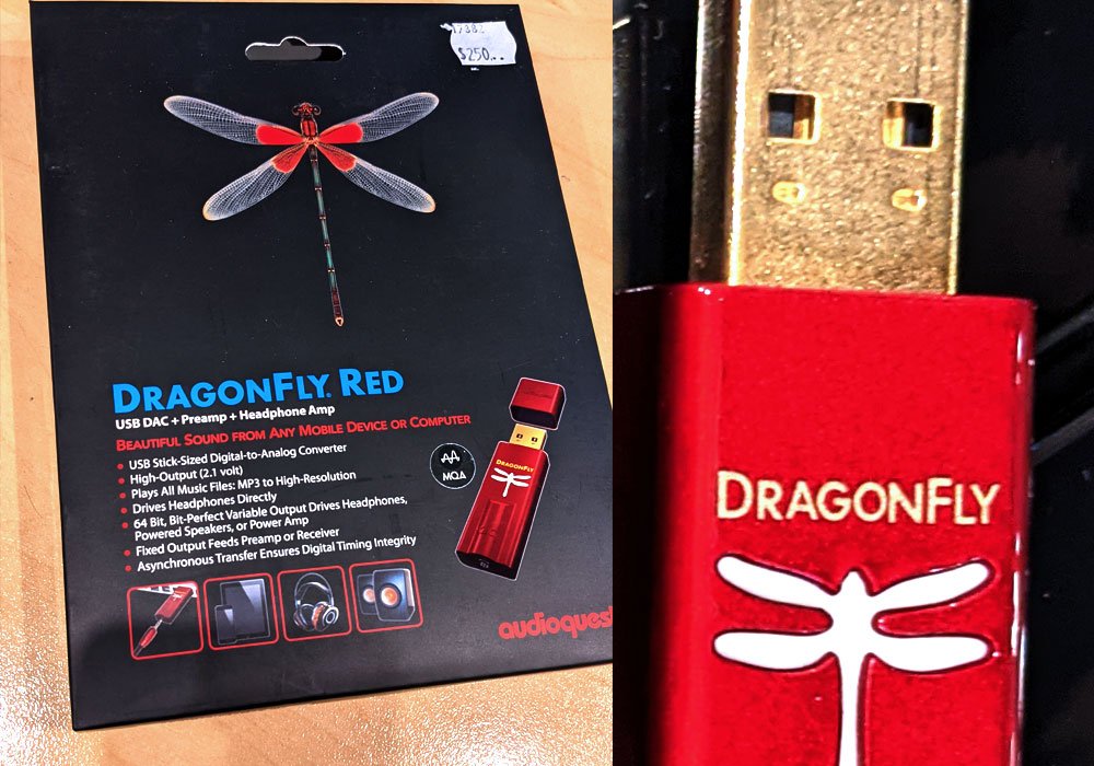AudioQuest DragonFly Red USB DAC & Headphone Amp |﻿ Commercial Classifieds