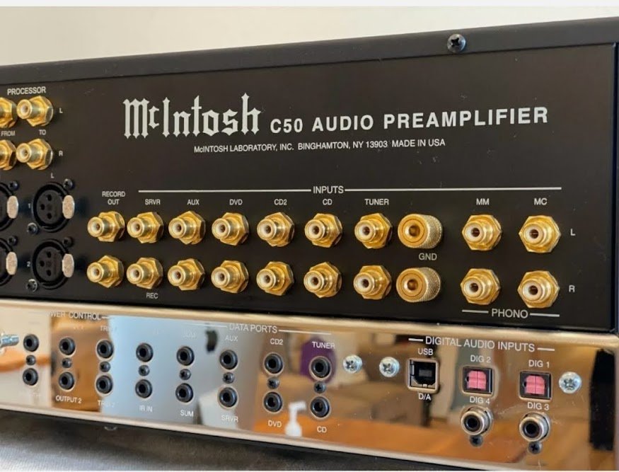 SOLD: FS: Mcintosh C50 PreAmp |﻿ Stereo, Home Cinema, Headphones Components