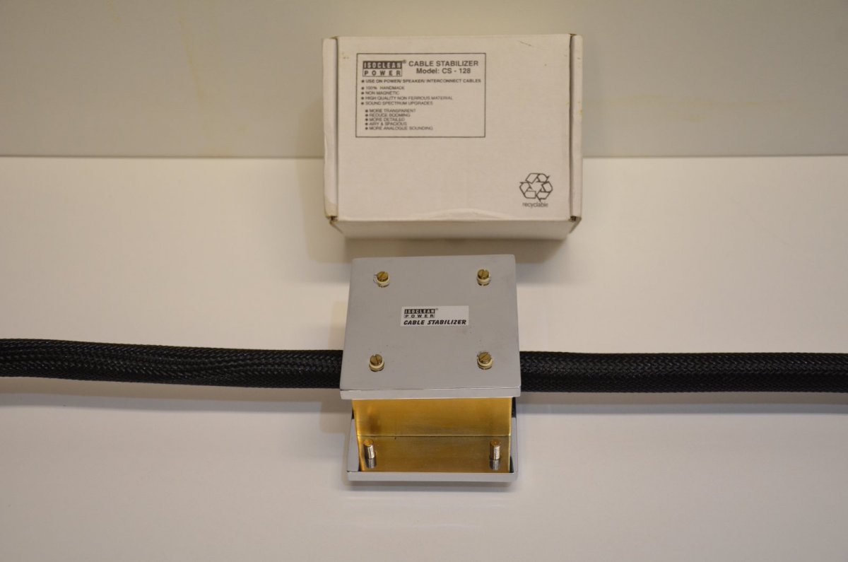 ISOCLEAN CABLE STABILIZER CS-128 x4 - Hi-Fi and Cinema Cables ...