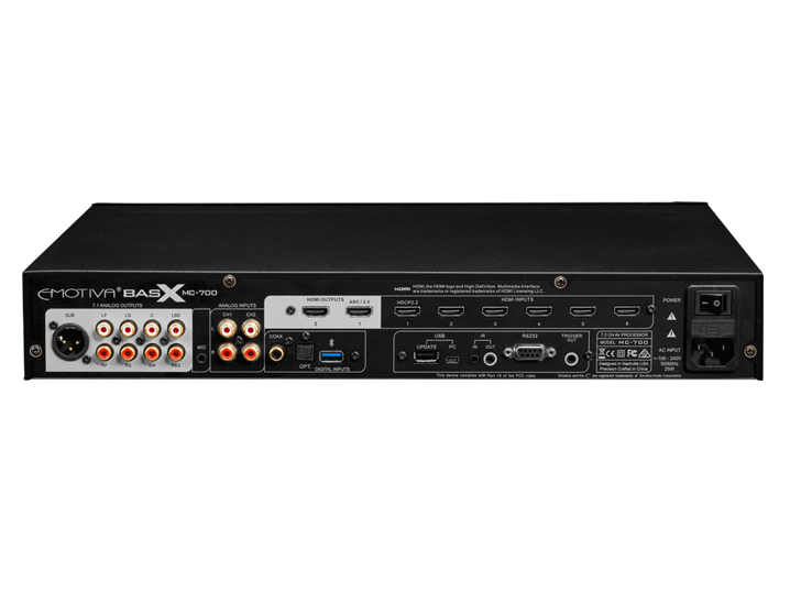 FS: EMOTIVA BasX MC-700 & A-700 AV Processor and 7 Channel Power Amp ...