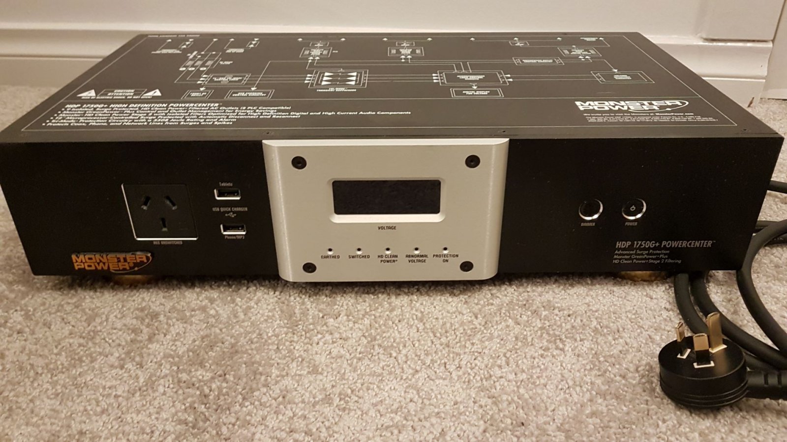 FS: Monster HDP 1750G Power Centre - Stereo, Home Cinema, Headphones ...