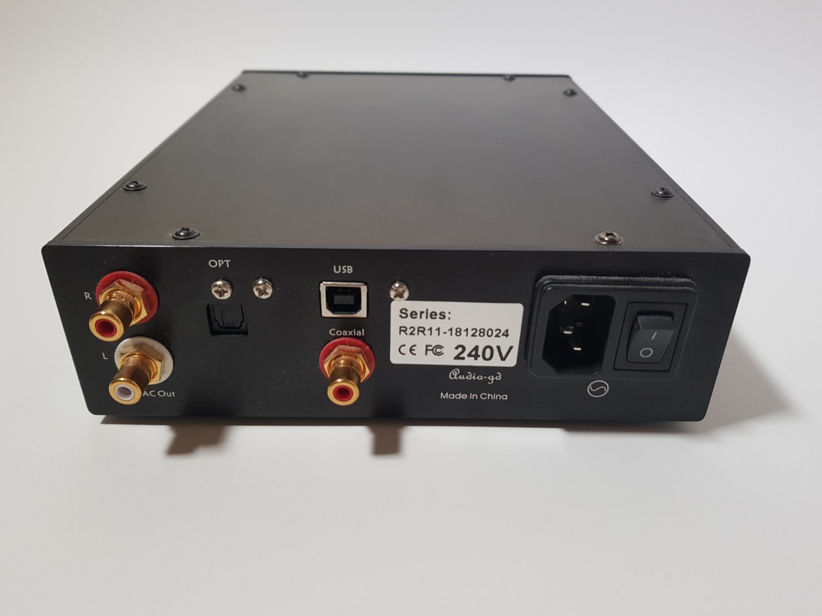 SOLD: FS: AudioGD R2R-11 Headphone DAC-Amp - Stereo, Home Cinema ...