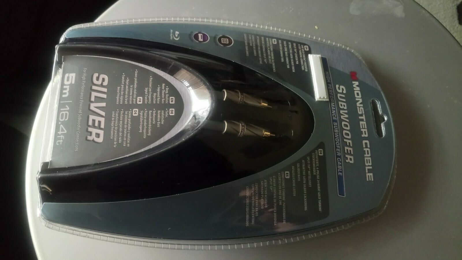 FS: Monster High Performance Subwoofer Cable (Model: 400SW) 5 Meters ...