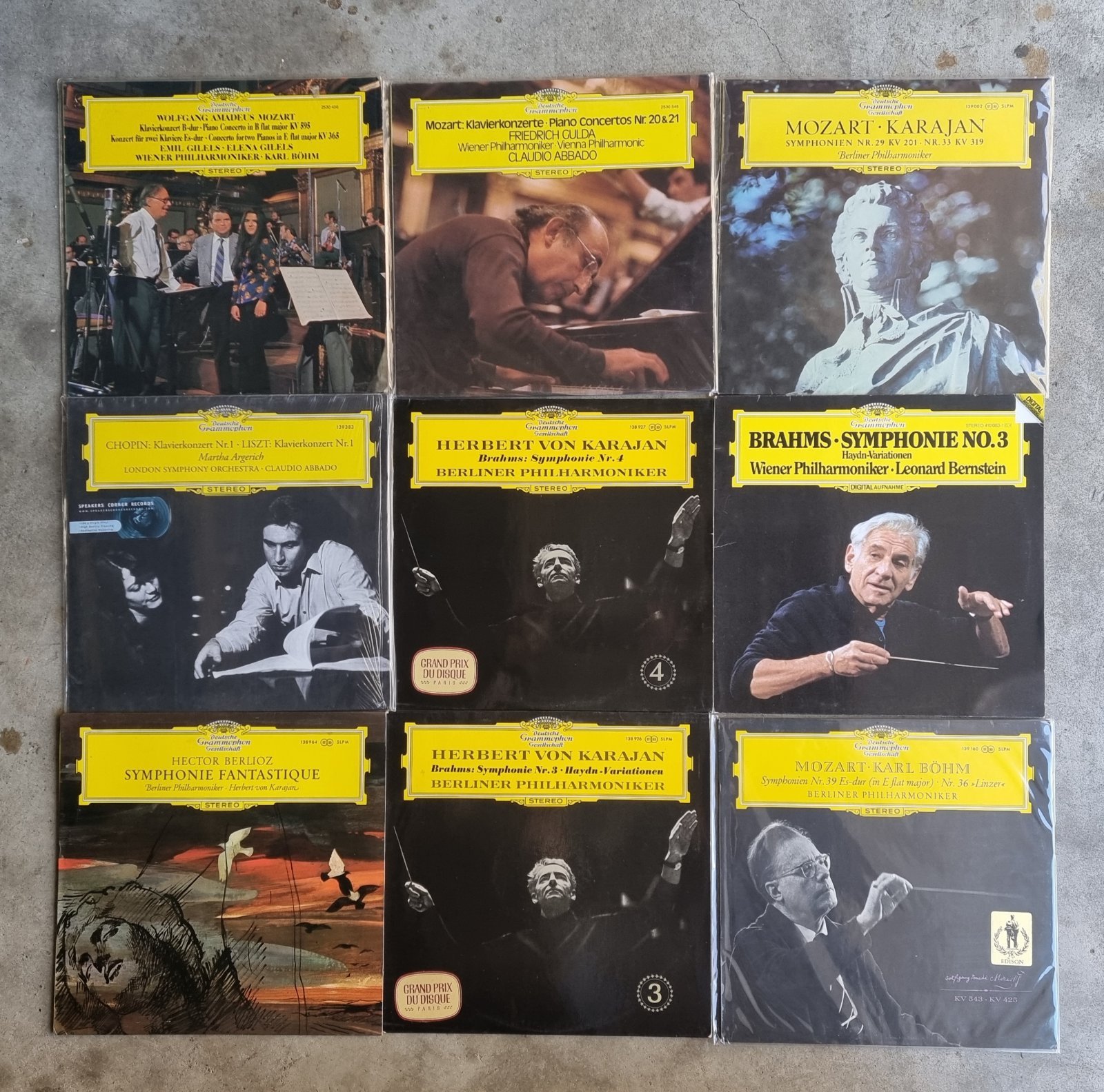 FS: classical Deutsche Grammophon 9lp lot |﻿ Vinyl, CD, and Blu-ray