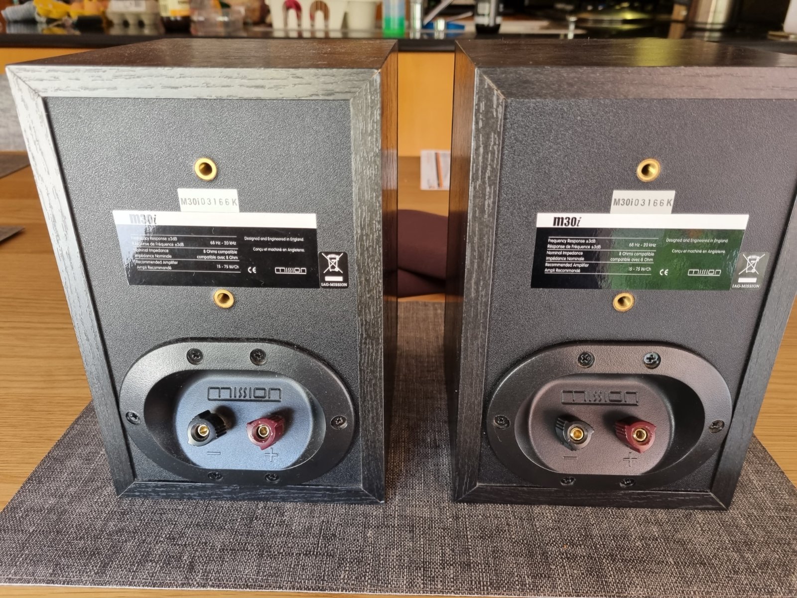 FS: Mission M30i Bookshelf Speakers - Stereo, Home Cinema, Headphones ...