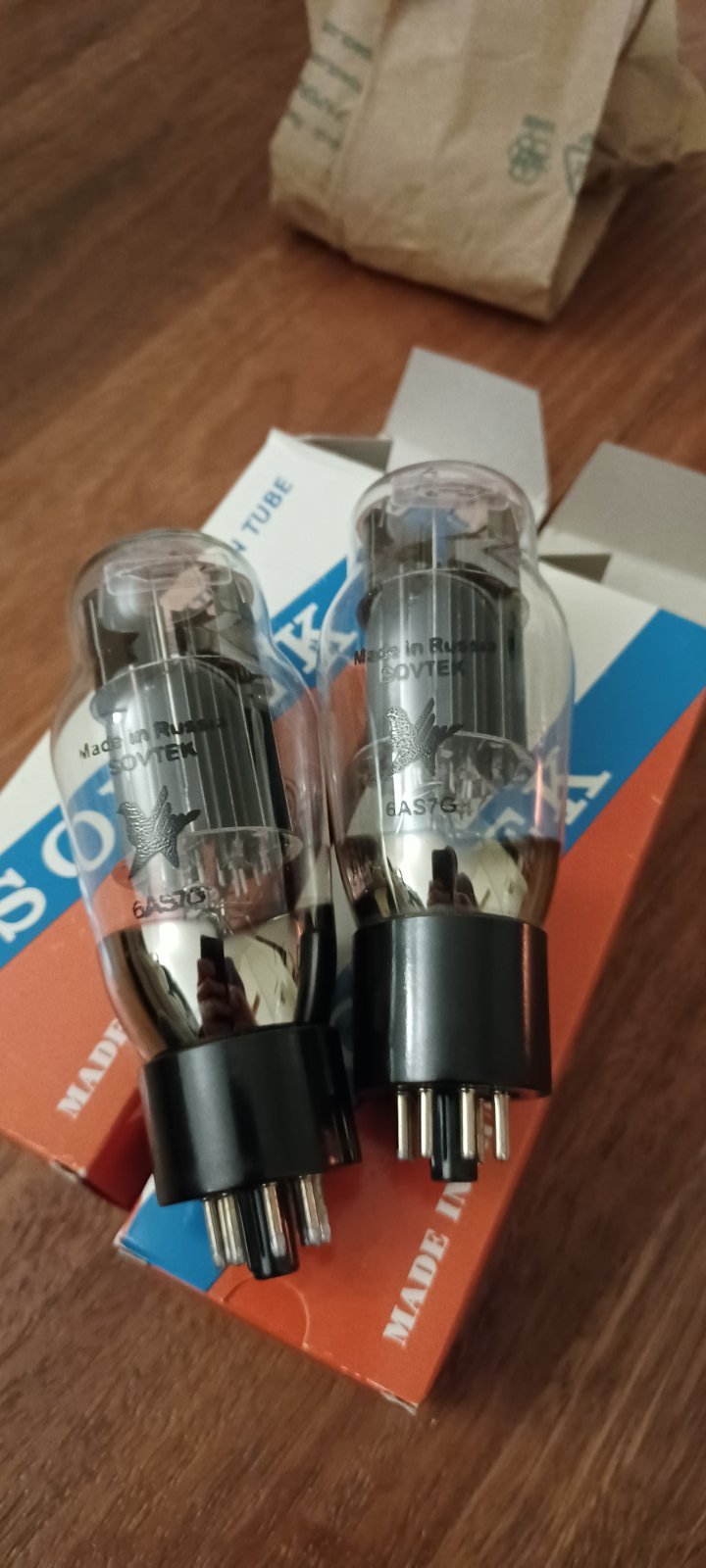 Price drop FS: 2 x 6H13C OTK marked sovtek - 6AS7 Variant NOS - Hi-Fi ...
