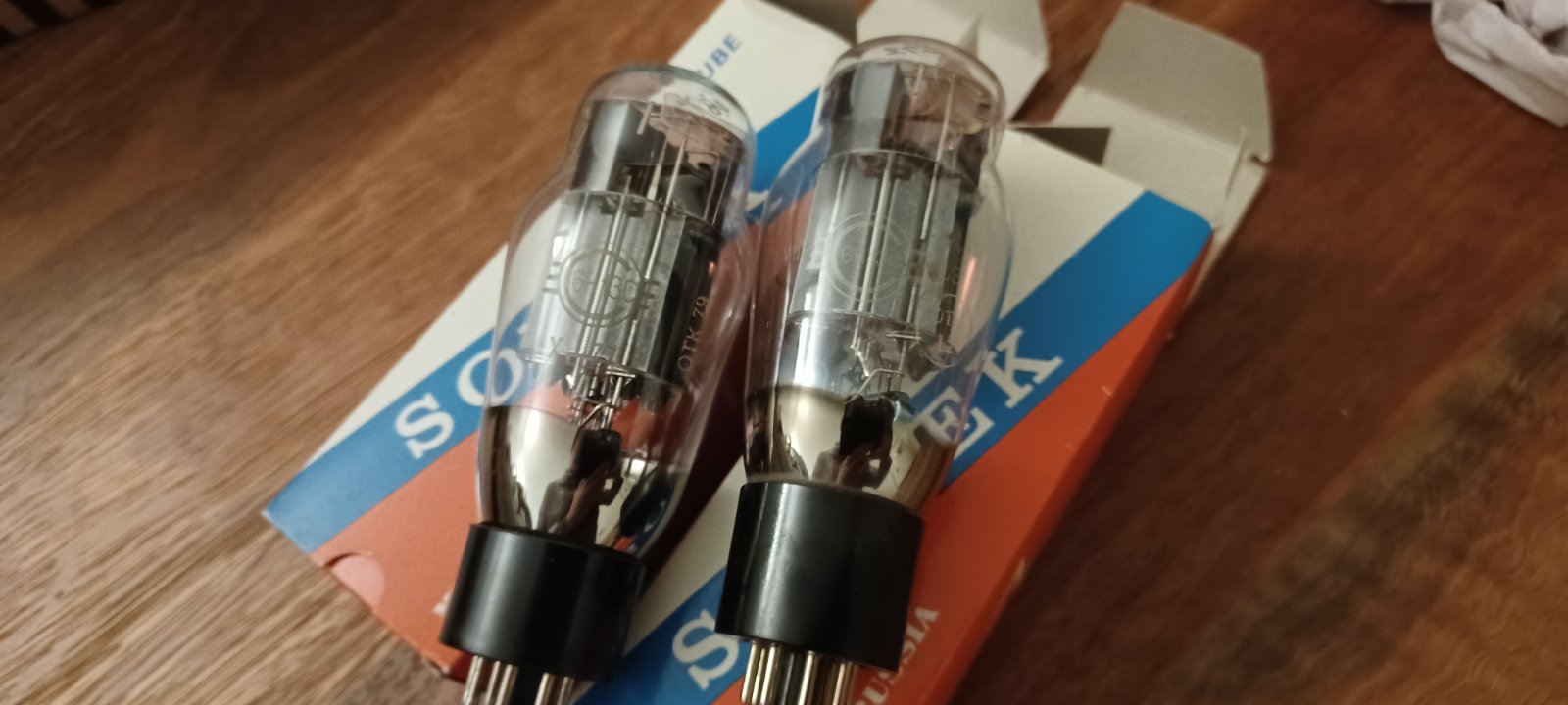Price drop FS: 2 x 6H13C OTK marked sovtek - 6AS7 Variant NOS - Hi-Fi ...