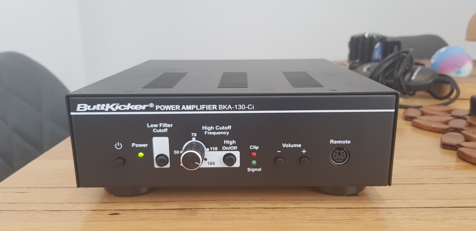 FS: Buttkicker mini LFE with amplifier - Hi-Fi and Cinema Cables ...