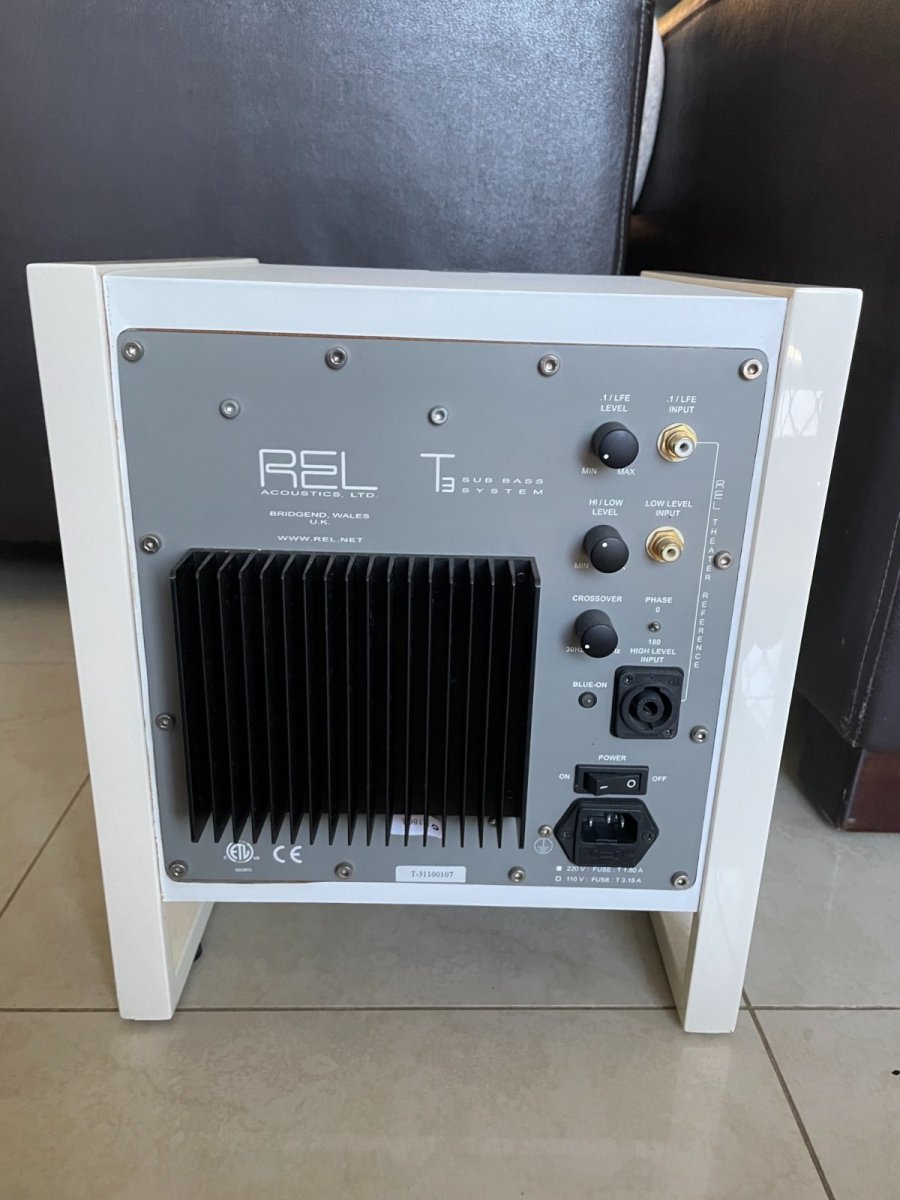 FS: REL T3 Subwoofer System - Stereo, Home Cinema, Headphones ...
