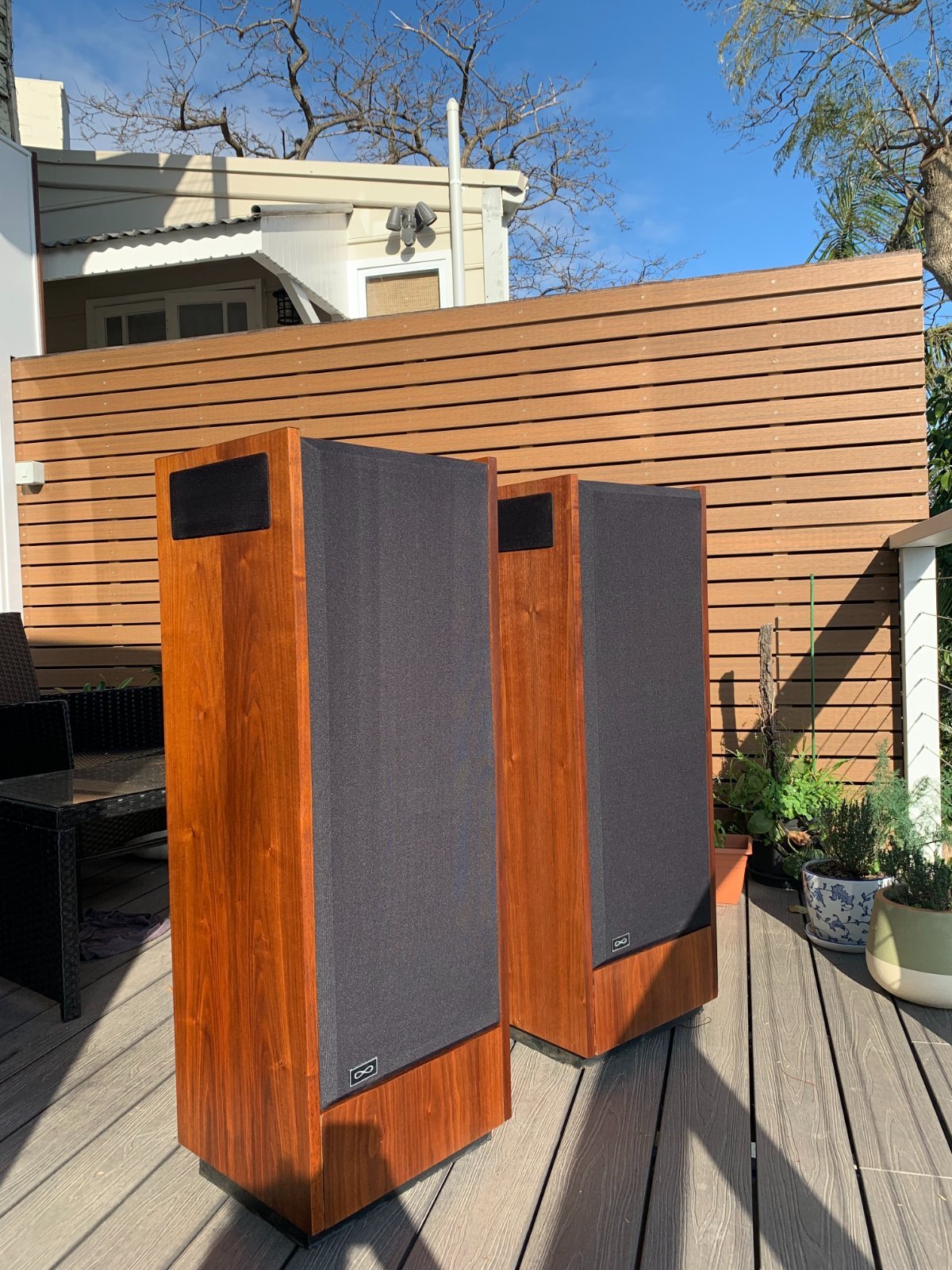 Infinity Monitor II speakers - immaculately restored, original drivers ...