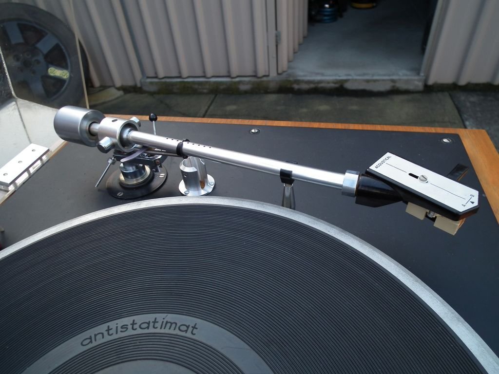 FS: Custom turntable with Acoustical arm and ADC cartridge |﻿ Stereo ...
