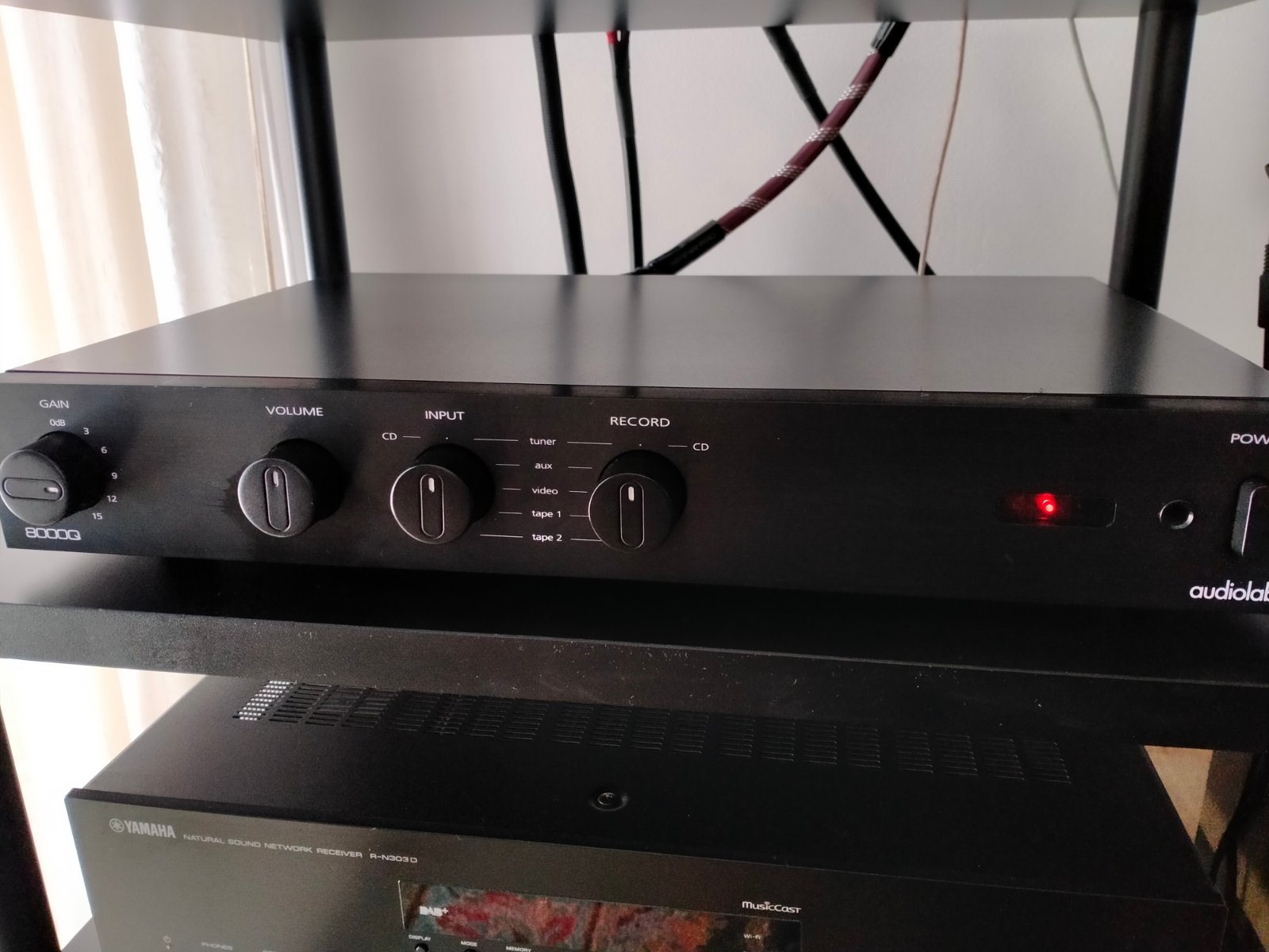 SOLD : Audiolab 8000Q preamplifier - Stereo, Home Cinema, Headphones ...