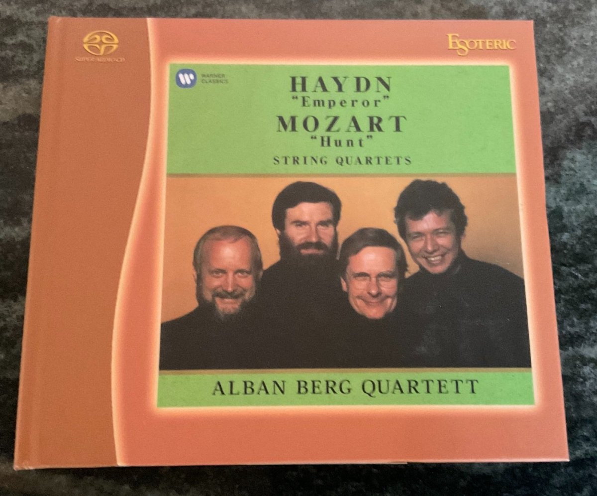 FS: ESOTERIC SACD:Alban Berg Quartett: Haydn "Emperor" Mozart "Hunt" String Quartets - Vinyl, CD ...