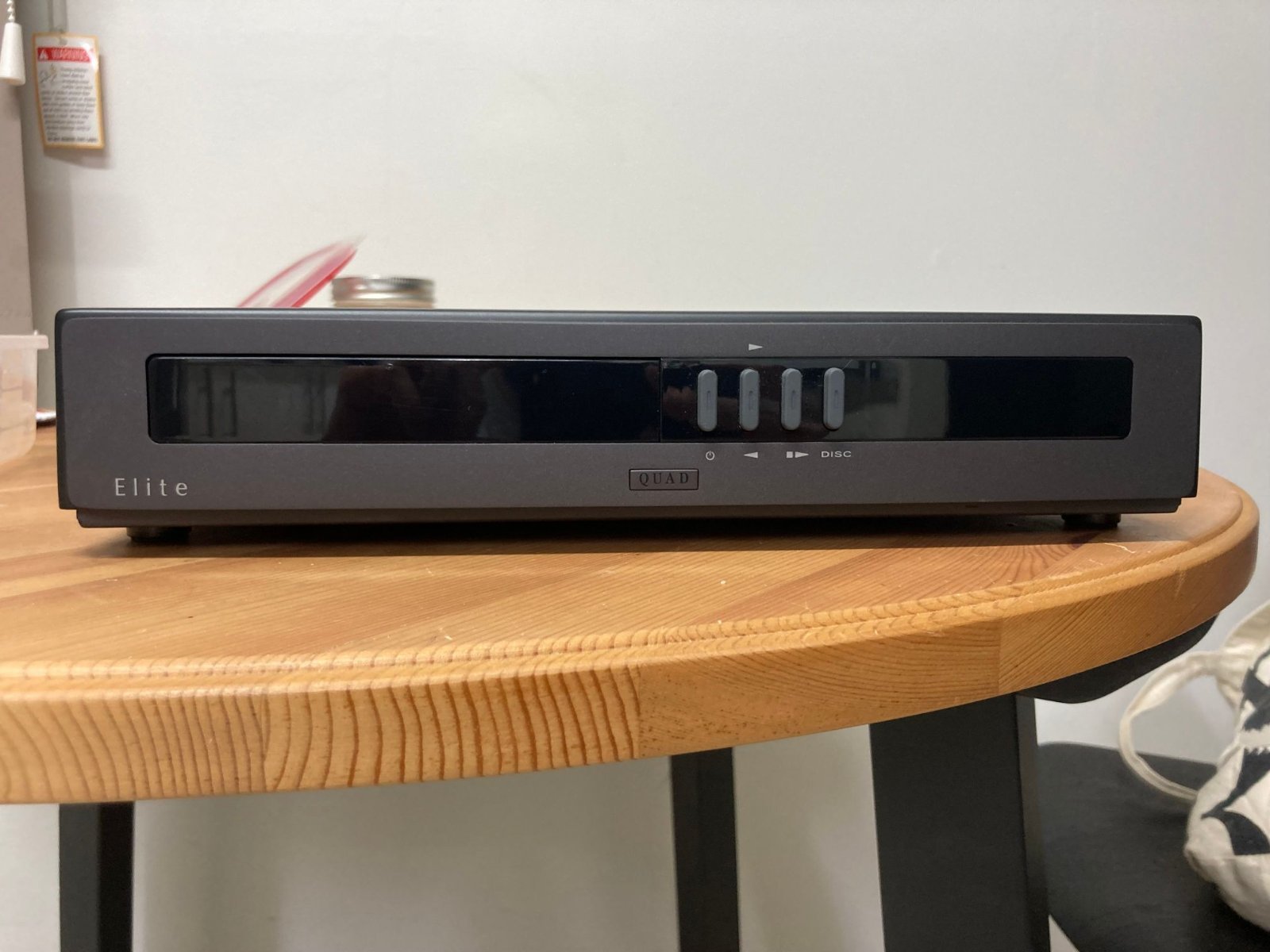 FS: Quad Elite CD player (black) (slight issue with CD tray) |﻿ Stereo ...