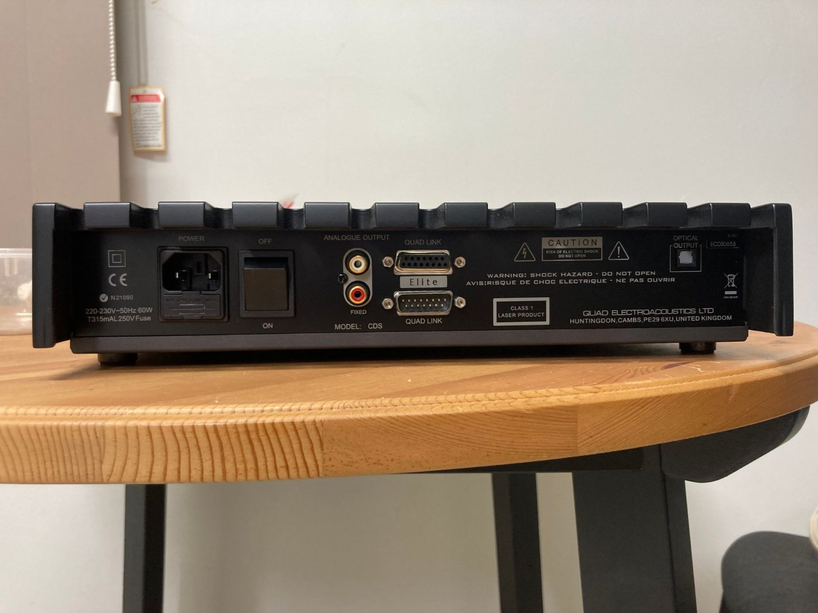 FS: Quad Elite CD player (black) (slight issue with CD tray) |﻿ Stereo ...