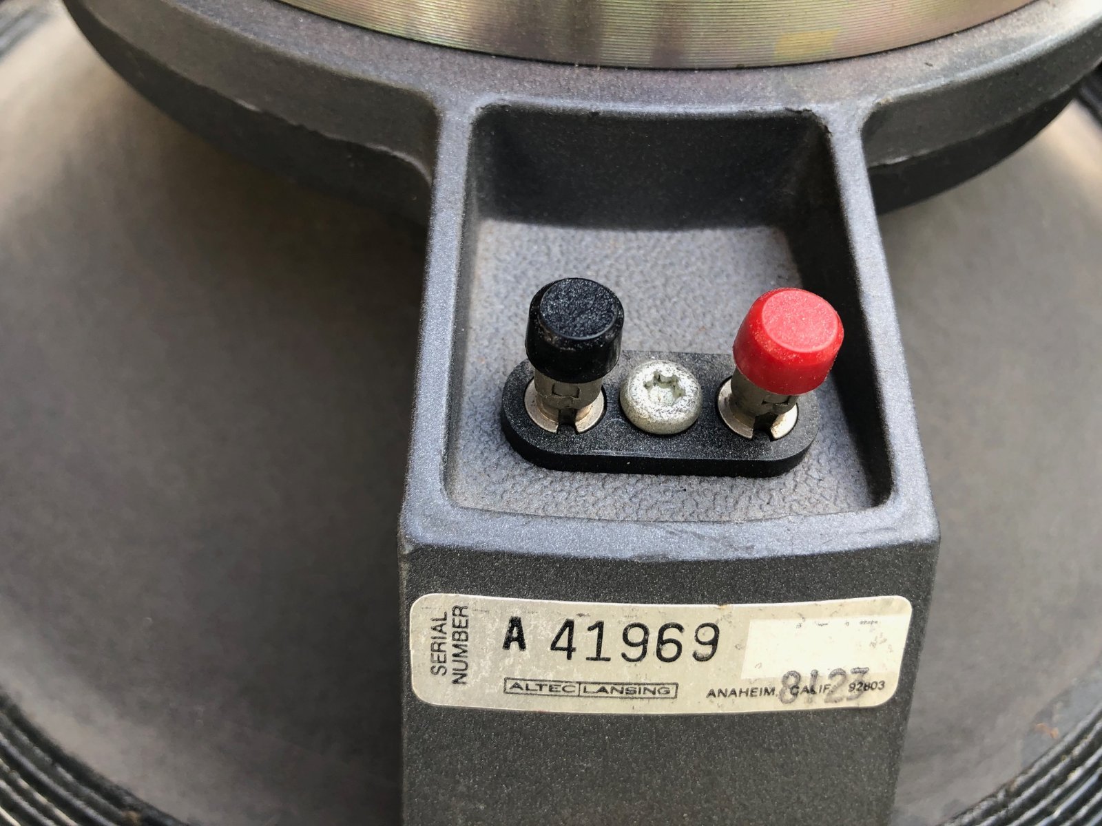 Ultra-rare Altec Lansing 515C Alnico VOTT speakers - Hi-Fi and Cinema ...