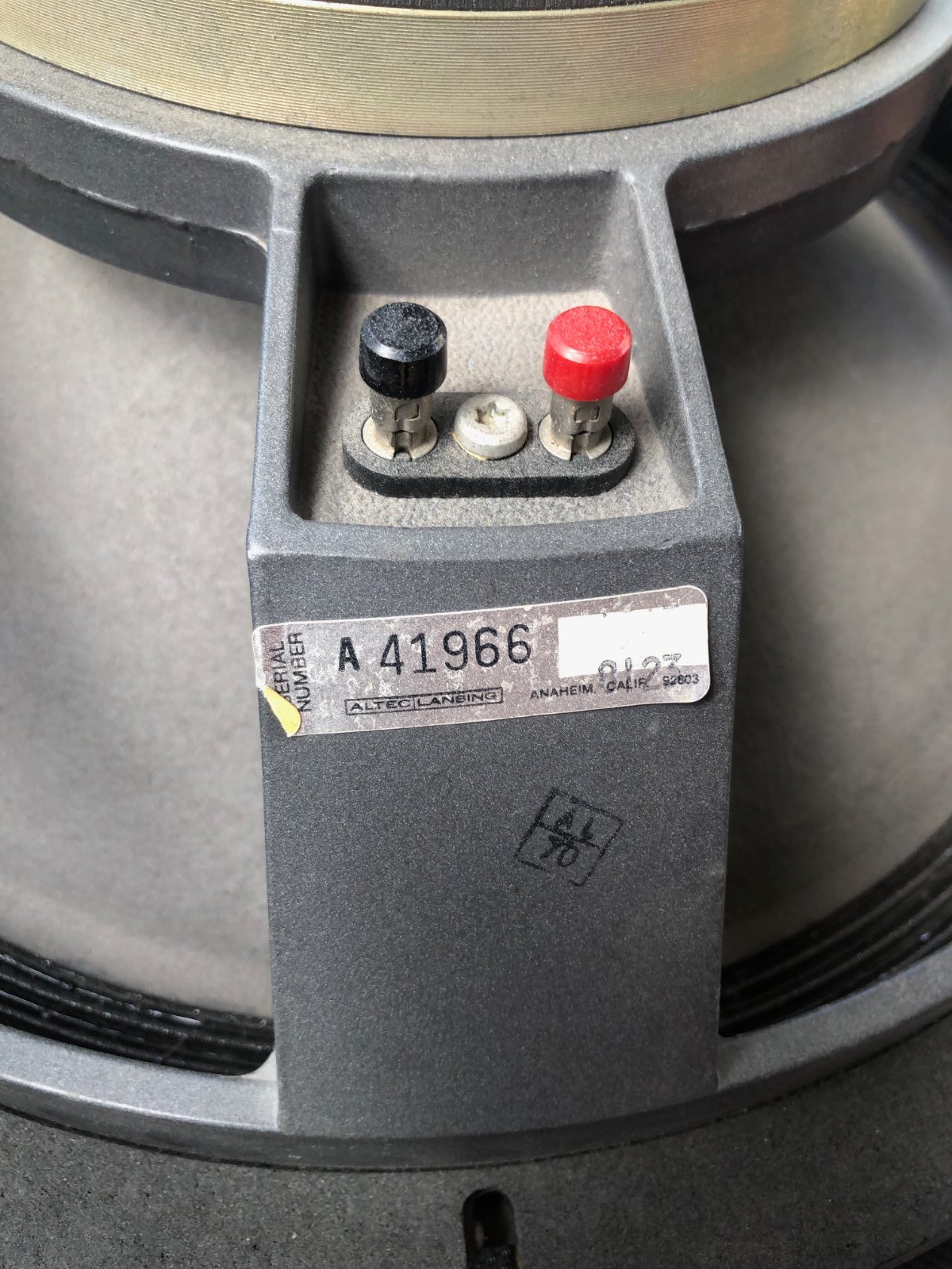 Ultra-rare Altec Lansing 515C Alnico VOTT speakers - Hi-Fi and Cinema ...