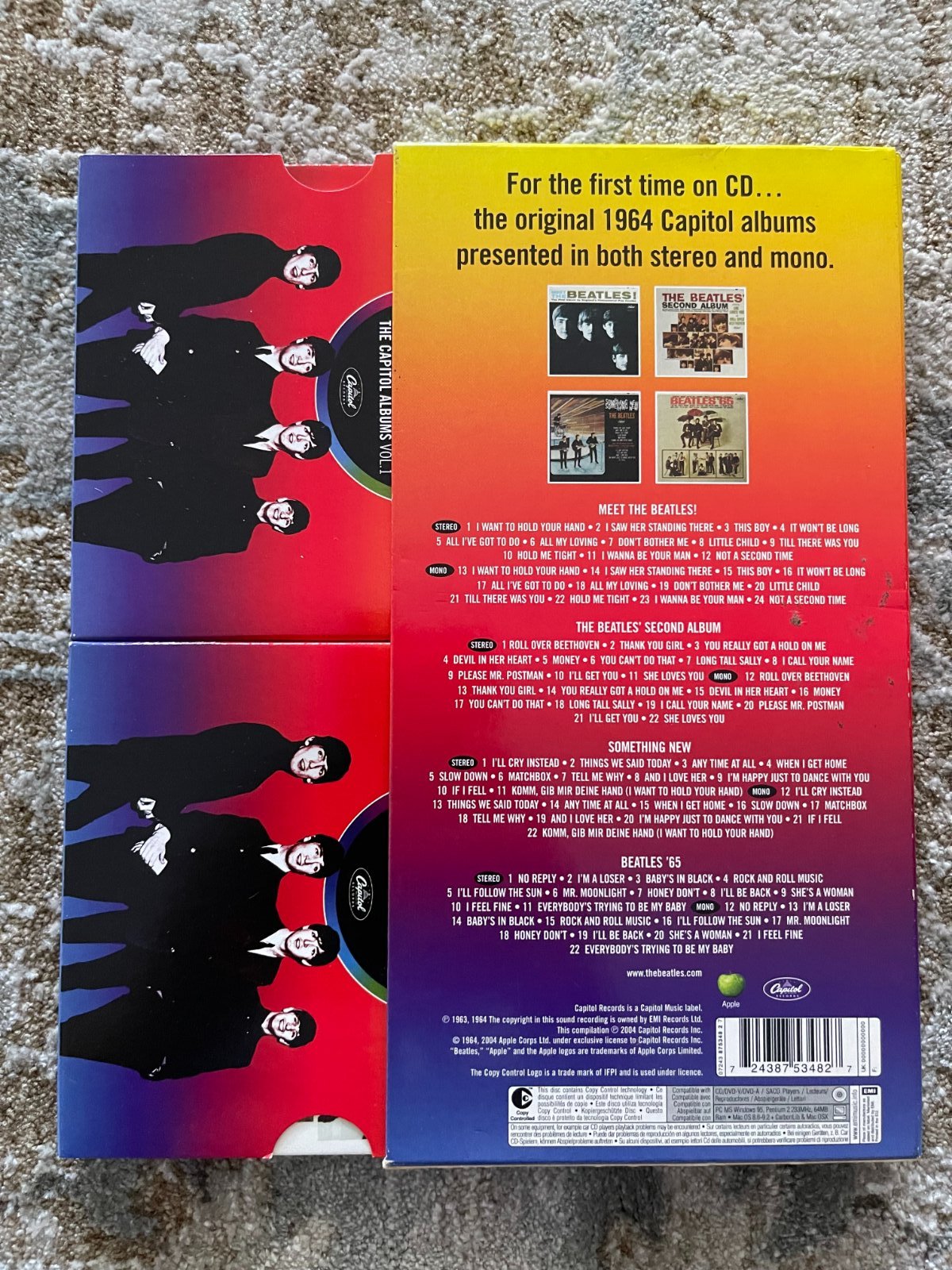 FS: Beatles CD Box Set - The Capitol Albums Volume 1 |﻿ Vinyl, CD, and ...