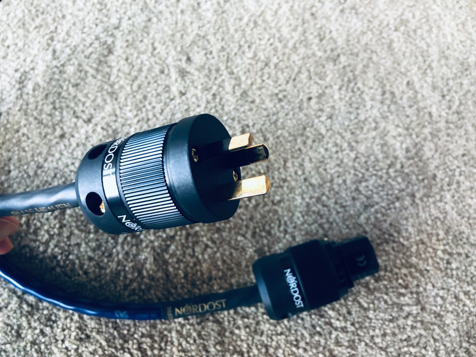 Nordost Blue Heaven Power Cable (Aus plugs) 2 meters - Hi-Fi and Cinema ...