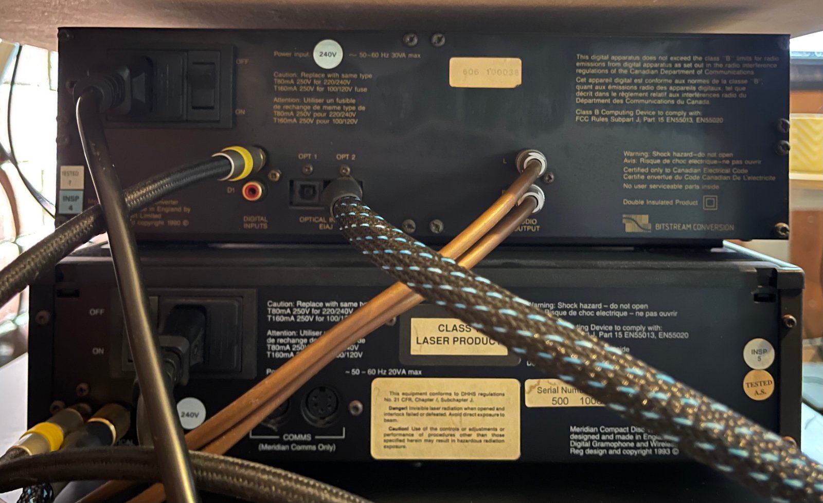 FS: Meridian 500 CD Transport + 606 DAC - Stereo, Home Cinema ...